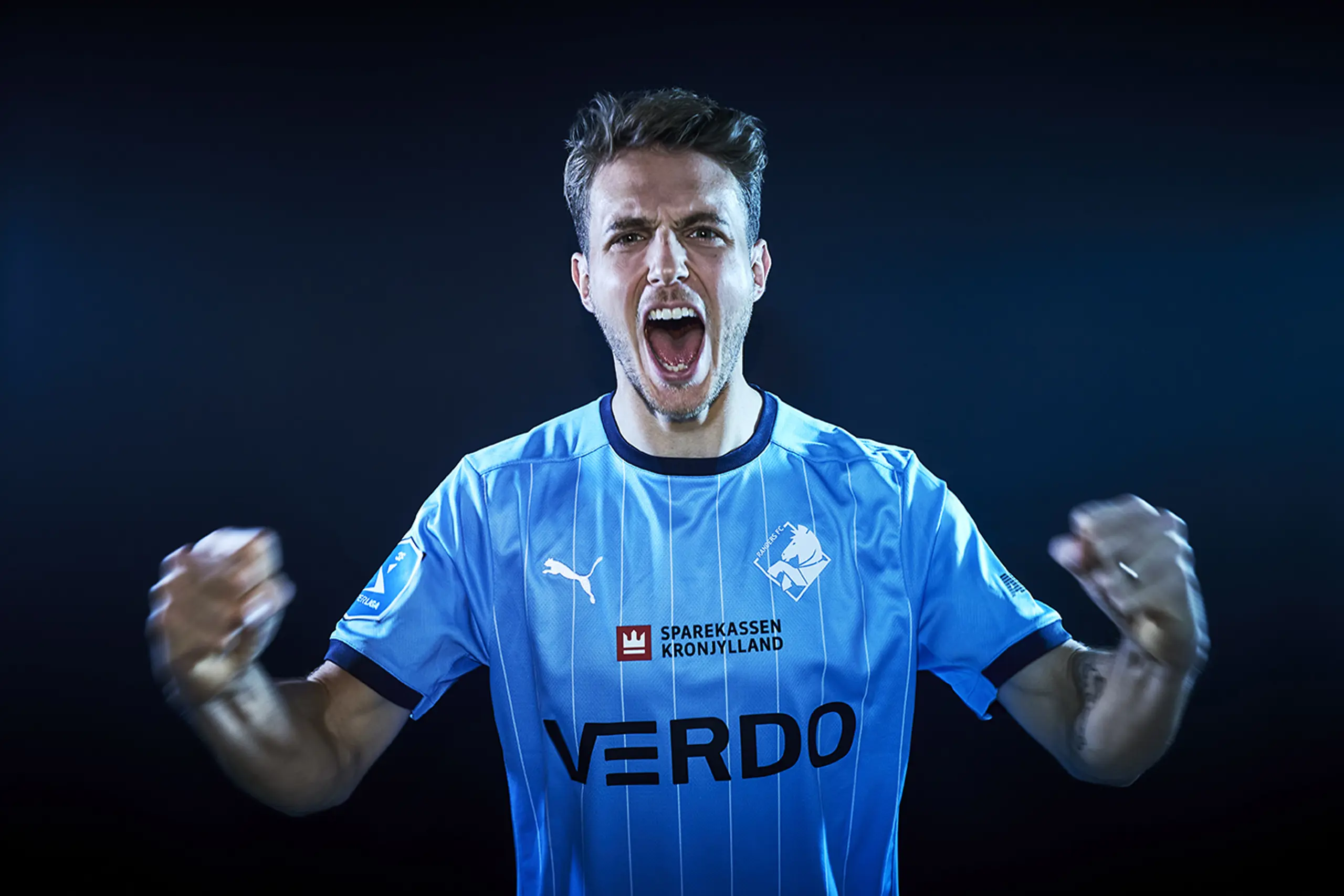 Randers FC's nye hjemmetrøje er landet