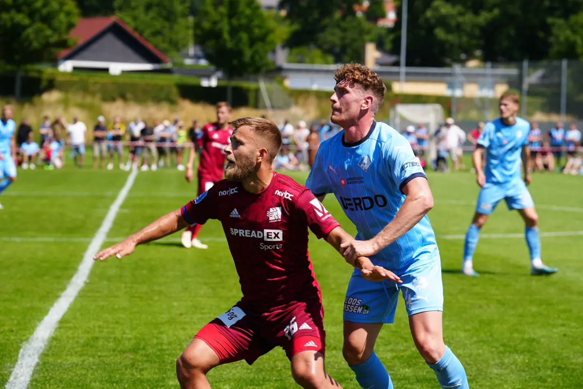 Sejr over Lyngby Boldklub i anden testkamp forud for den nye sæson